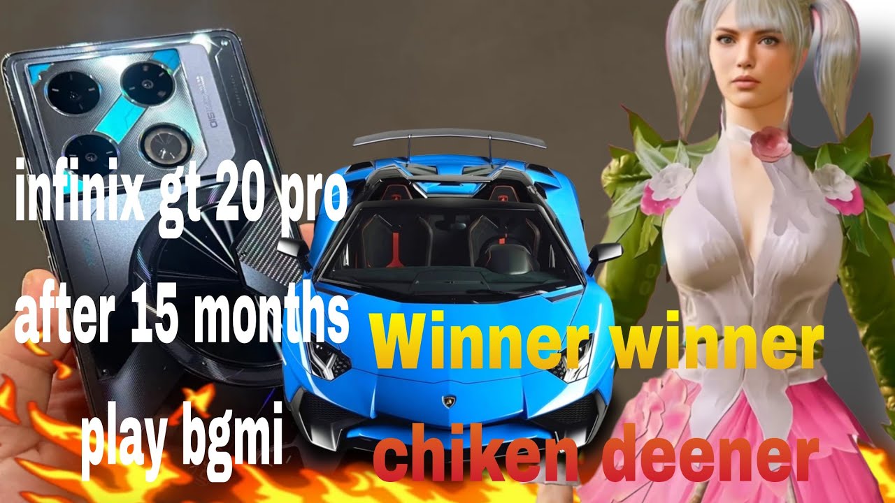 Infinix GT 20 Pro | BGMI Livik WWCD Highlights | Best Gameplay on ...
