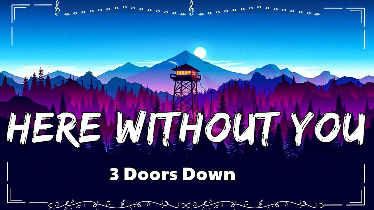 3 Doors Down - Here Without You (Lyrics/ Letra) - YouTube