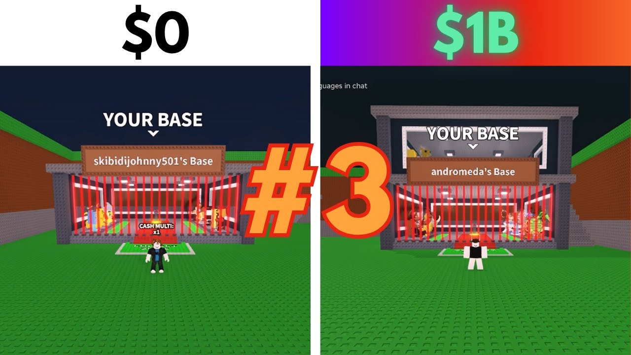 Going from $0 to $1B in Roblox Steal a Brainrot! #3 - YouTube