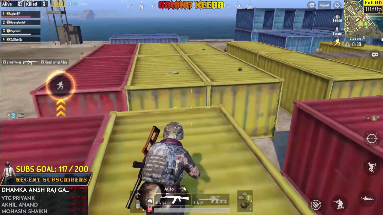 PUBG MOBILE ENJOY THE GAMEPLAY IN TRUE HIGH DEFINITION 1080P 60FPS ...