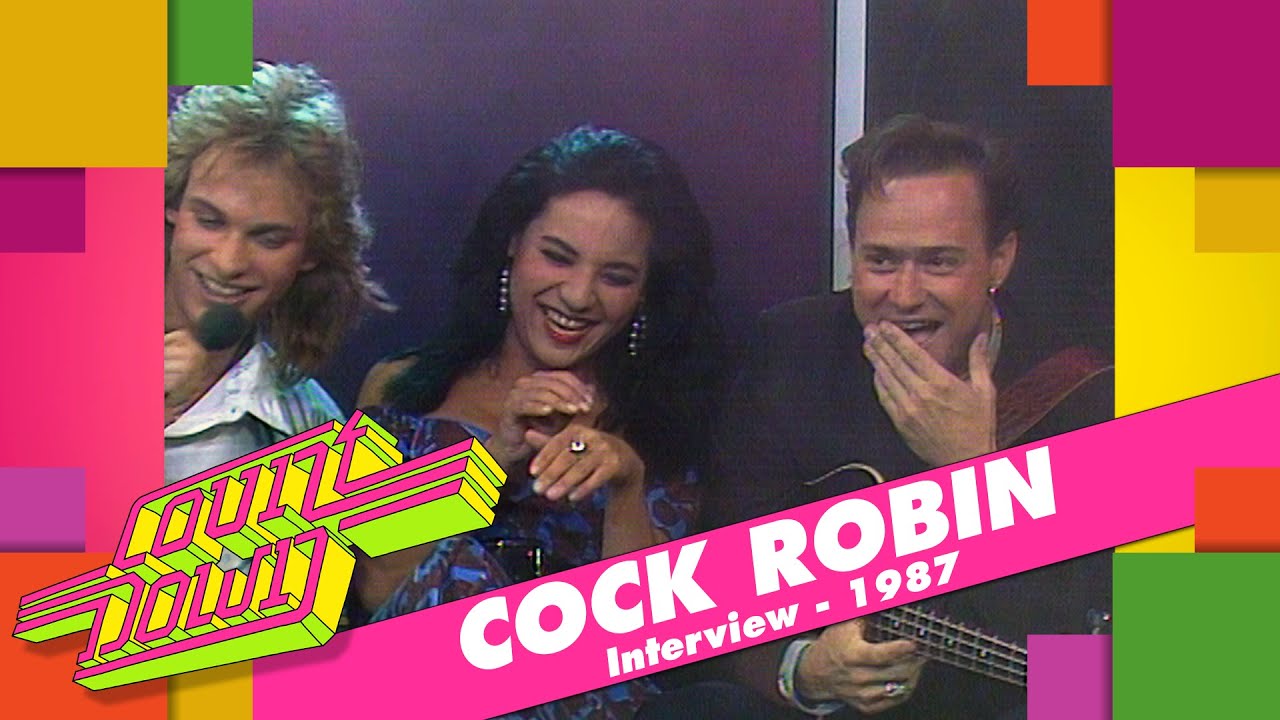 Anna (Cock Robin) and Adam imagine what it would be like to host a TV show together (Countdown ...
