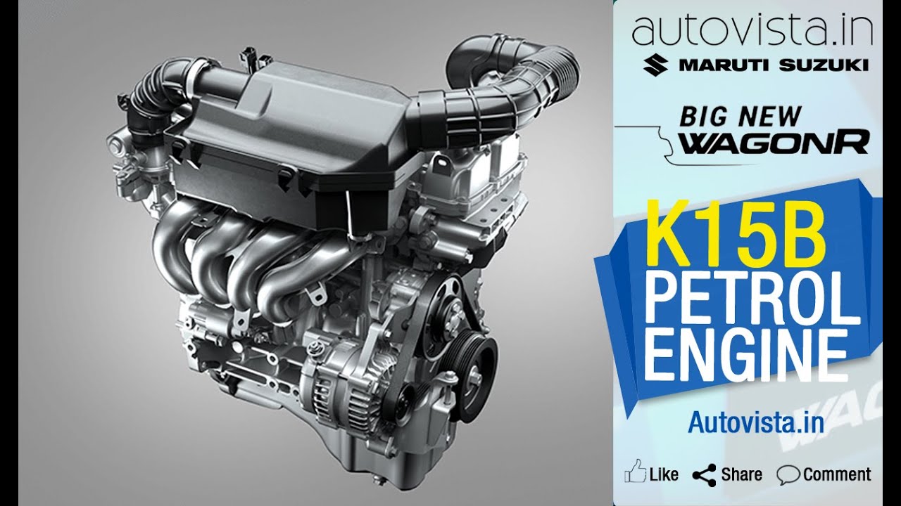 K15B Petrol Engine With Next Generation Smart Hybrid - YouTube