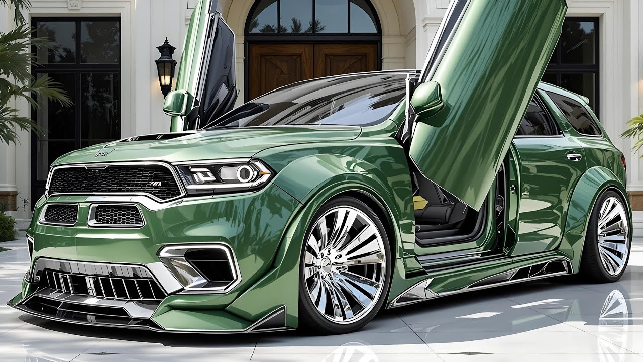 2025 Dodge Durango Concept Roars Through Tomorrow’s Wild Streets - YouTube