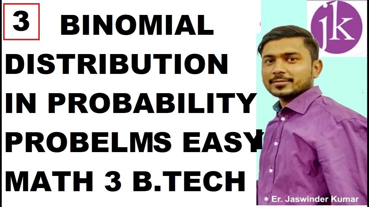 Binomial Distribution Part 3 |How to Solve Binomial Probability ...