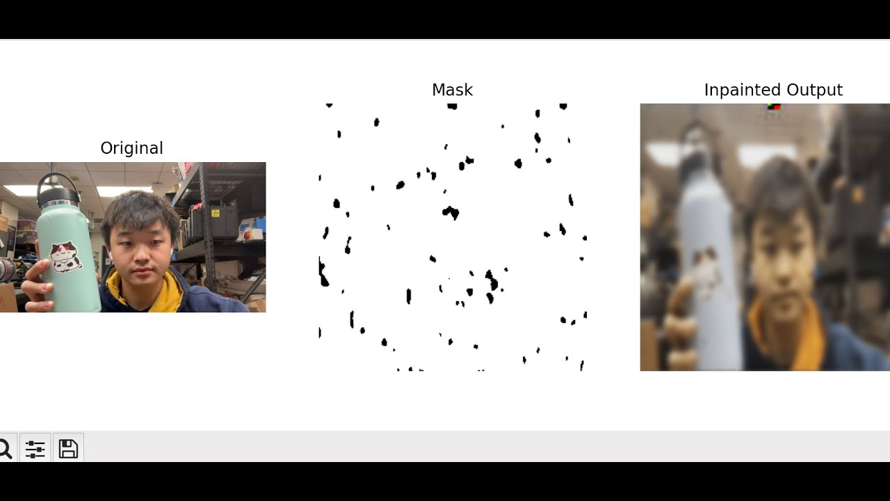 Partial Convolution Image Inpainting - YouTube