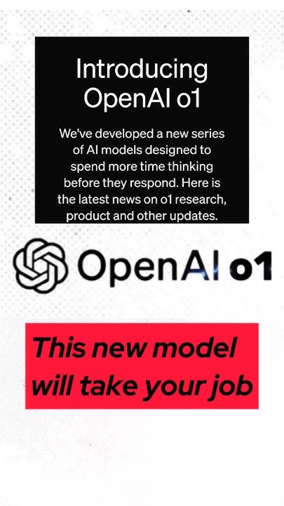 Open AI has just released new model o1 #openai #chatgpt #openaio1 #TechNews #o1Model - YouTube