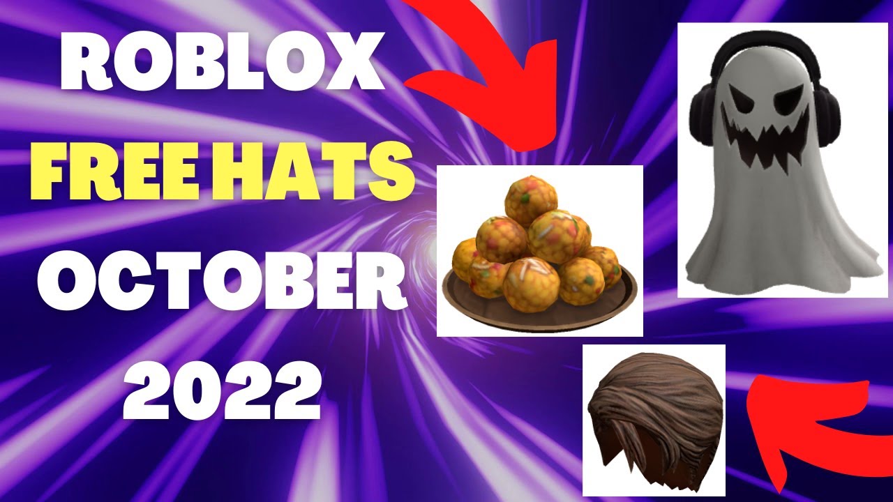 ROBLOX ALL *NEW* OCTOBER HATS 2022 | ROBLOX FREE HATS OCTOBER 2022 ...