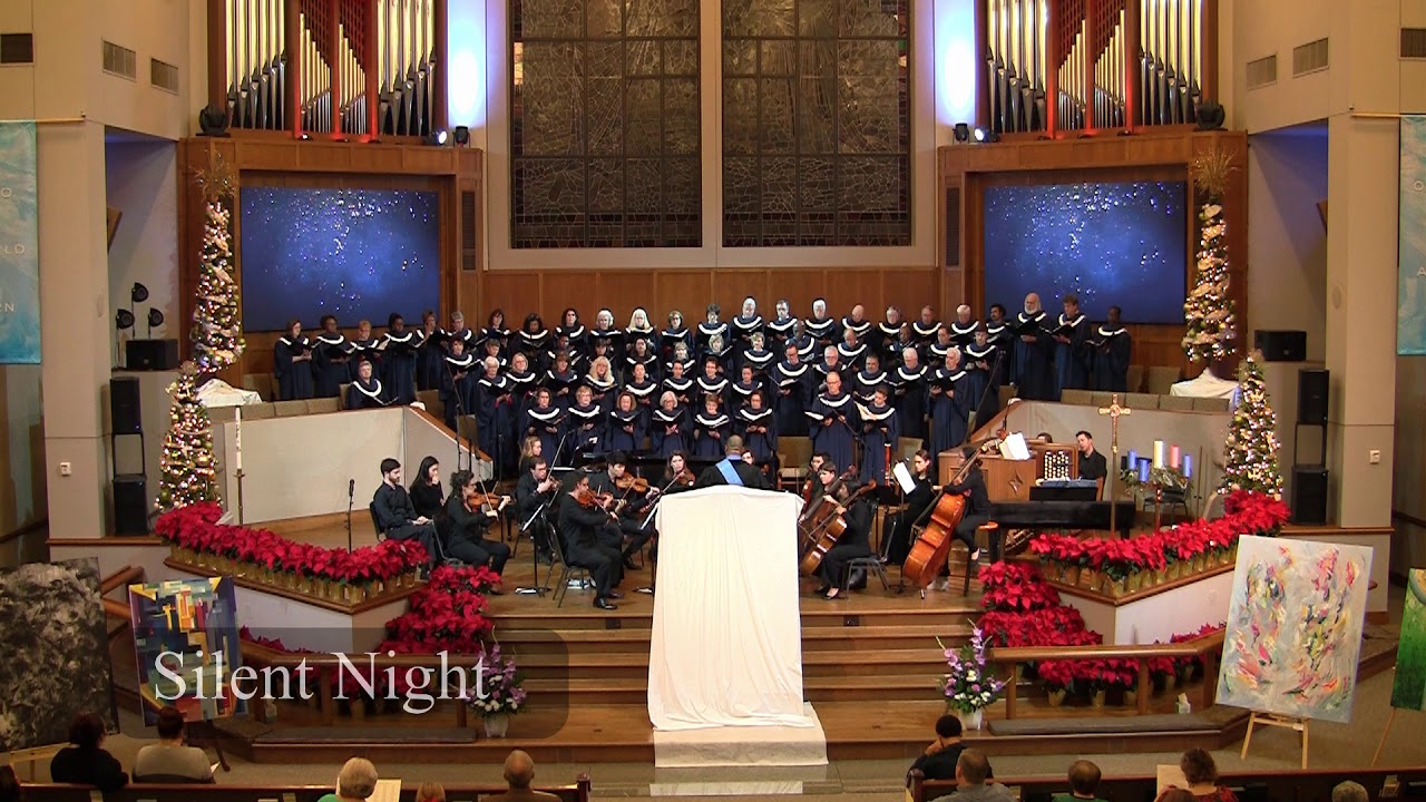 Christ Church Amid The Cold of Winter and Silent Night - YouTube