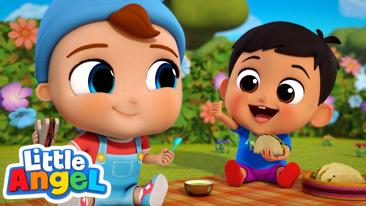 Taste of New Foods and Snacks | Little Angel Color Songs & Nursery ...