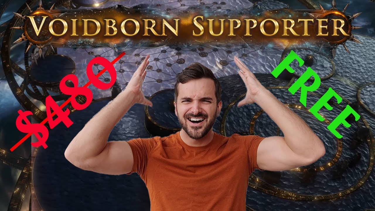 Path of Exile Voidborn Supporter Pack GIVEAWAY & 2023 Channel Plans - YouTube