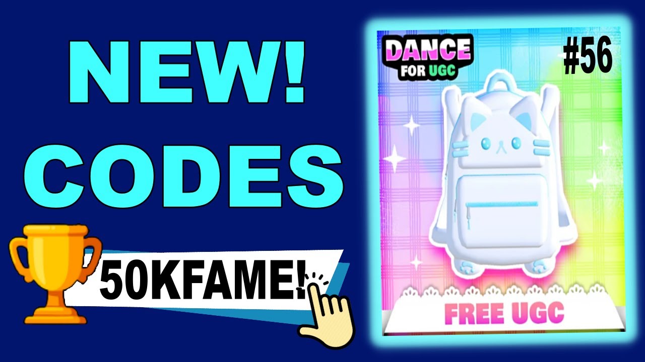 *NEW* ALL WORKING DANCE FOR UGC CODES TODAY 2024 - ROBLOX DANCE FOR UGC ...