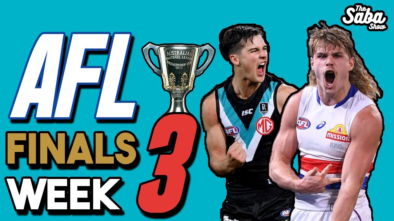 AFL FINALS SERIES WEEK 3 PREVIEW (TIPS AND PREDICTIONS) - YouTube