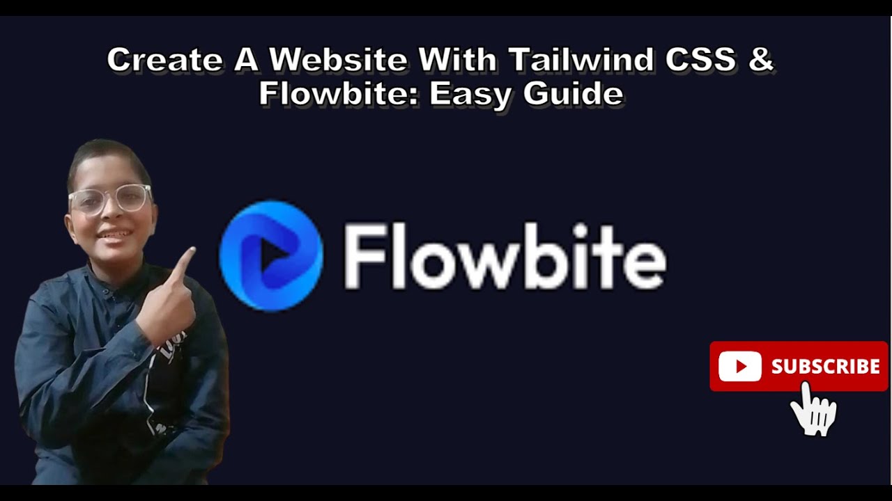Create A Website With Tailwind Css And Flowbite Easy Guide Youtube