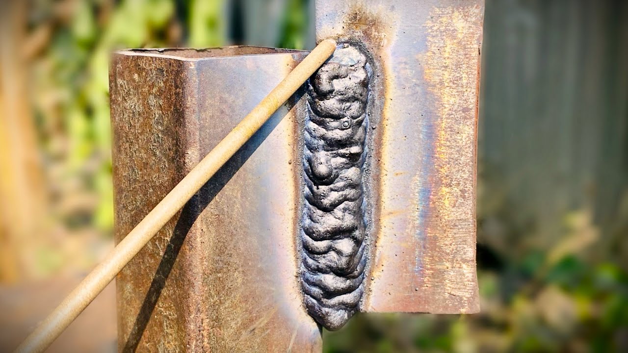 Only a few welders know the technique of 3f welding on square tubes ...