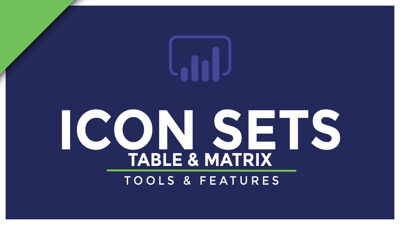 Icon sets for Table and Matrix - YouTube