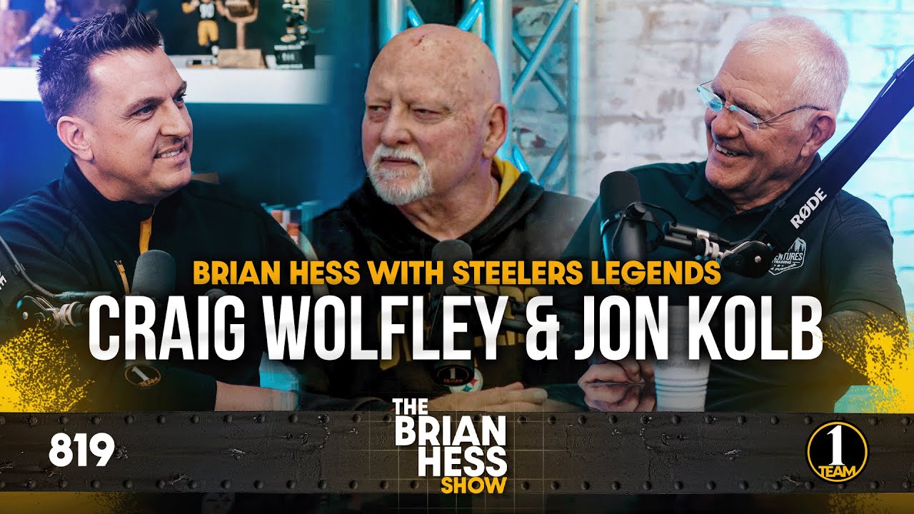 Episode 819 | Pittsburgh Steeler Legends: Craig Wolfley & Jon Kolb ...