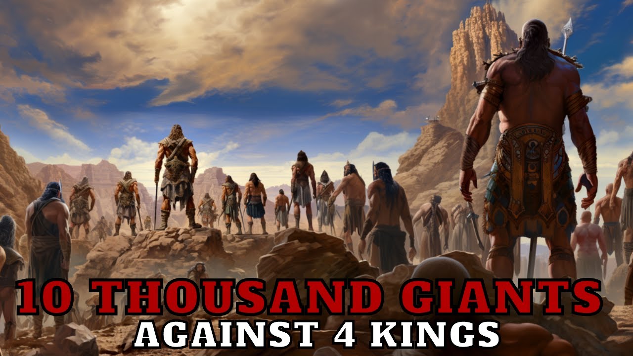 THE GREAT WAR IN THE DAYS OF ABRAHAM - 10000 GIANTS AGAINST 4 KINGS AND ...