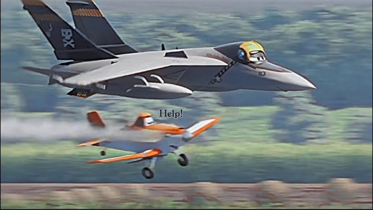 This Jolly Wrench heading out until Dusty speeds past him with ...