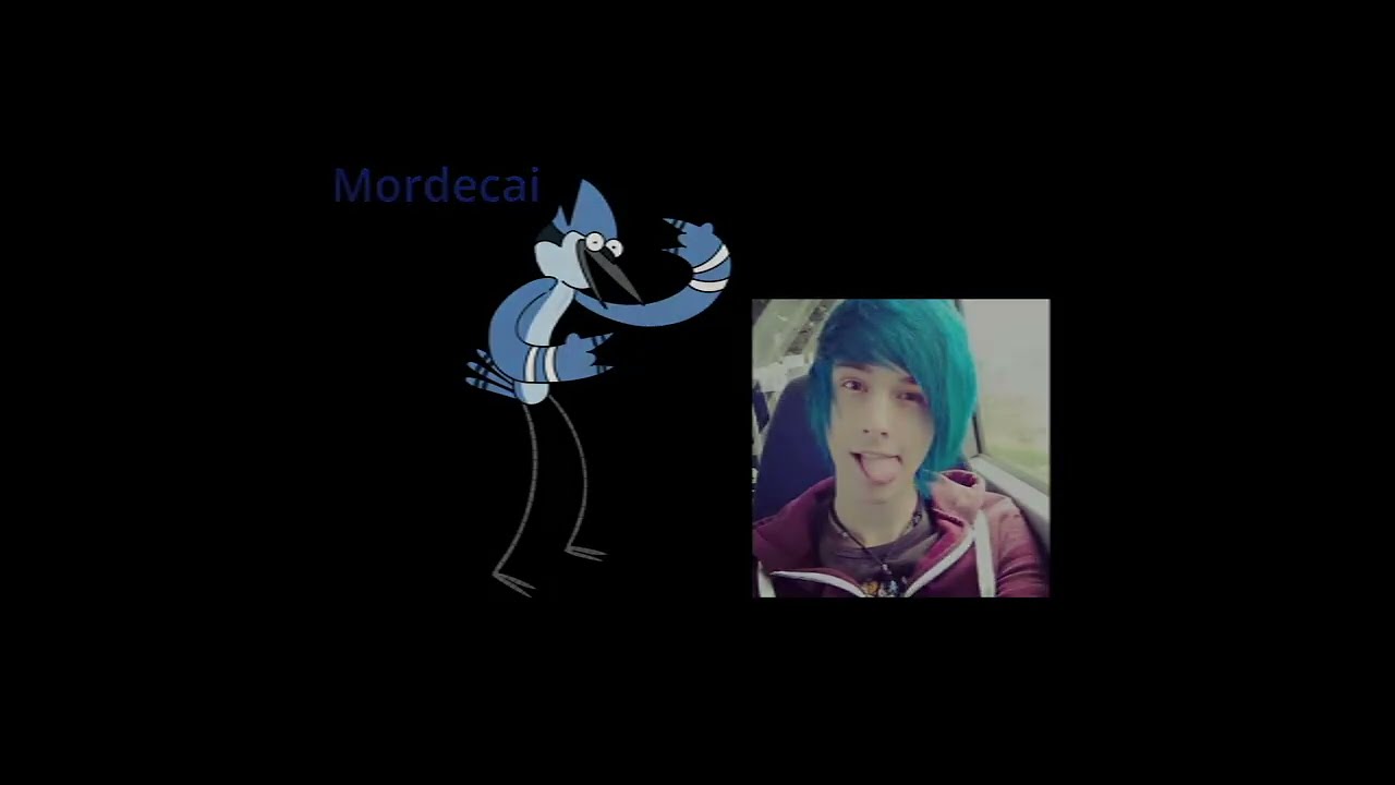 Regular Show Characters - Real Life Scene Kid Edition (New Intro) - YouTube