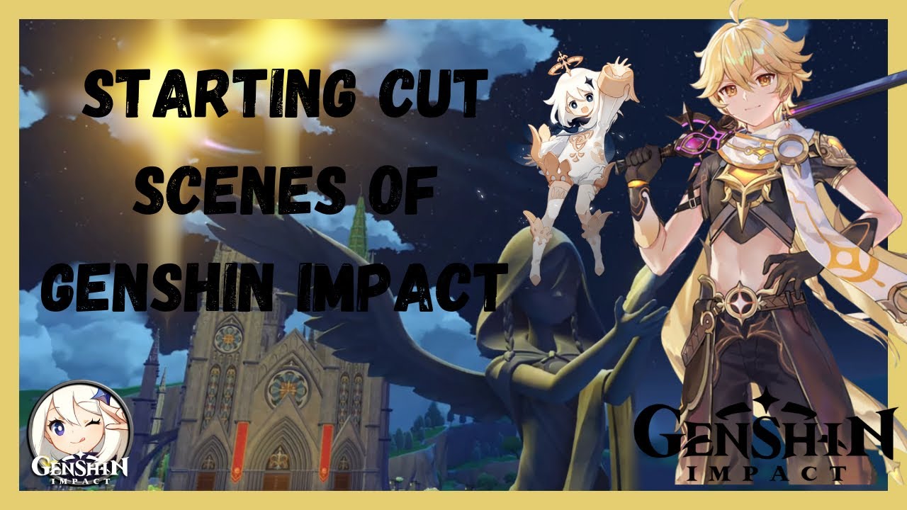 Starting cut scenes of Genshin Imapact - YouTube