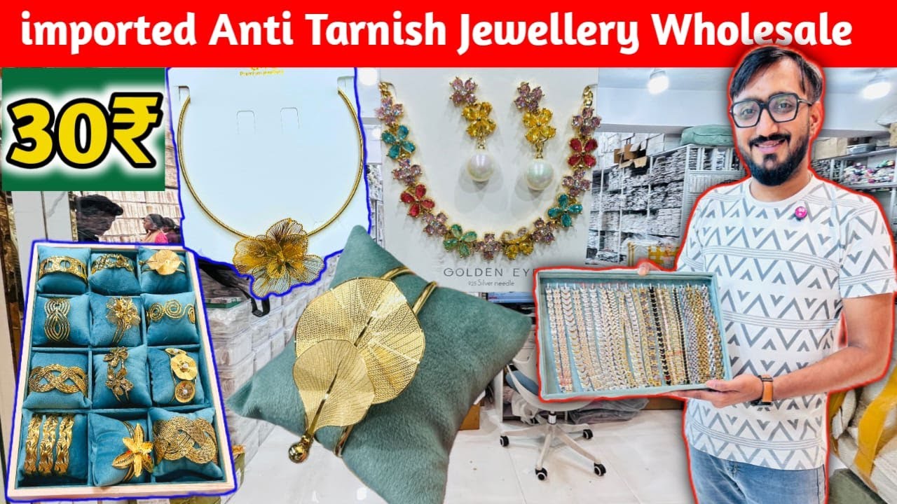 Anti Tarnish imported Jewellery Wholesale Market Mumbai | Korean ...
