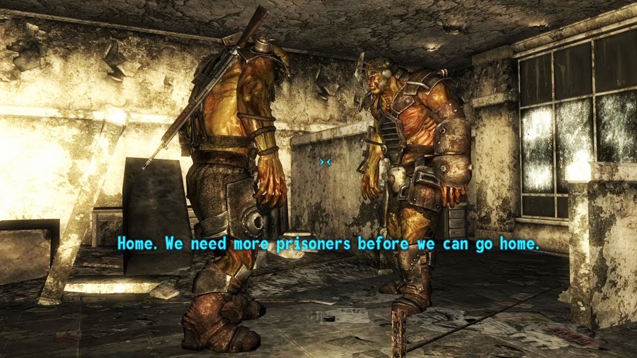 2 Super Mutants Have Conversation in Fallout 3 - YouTube