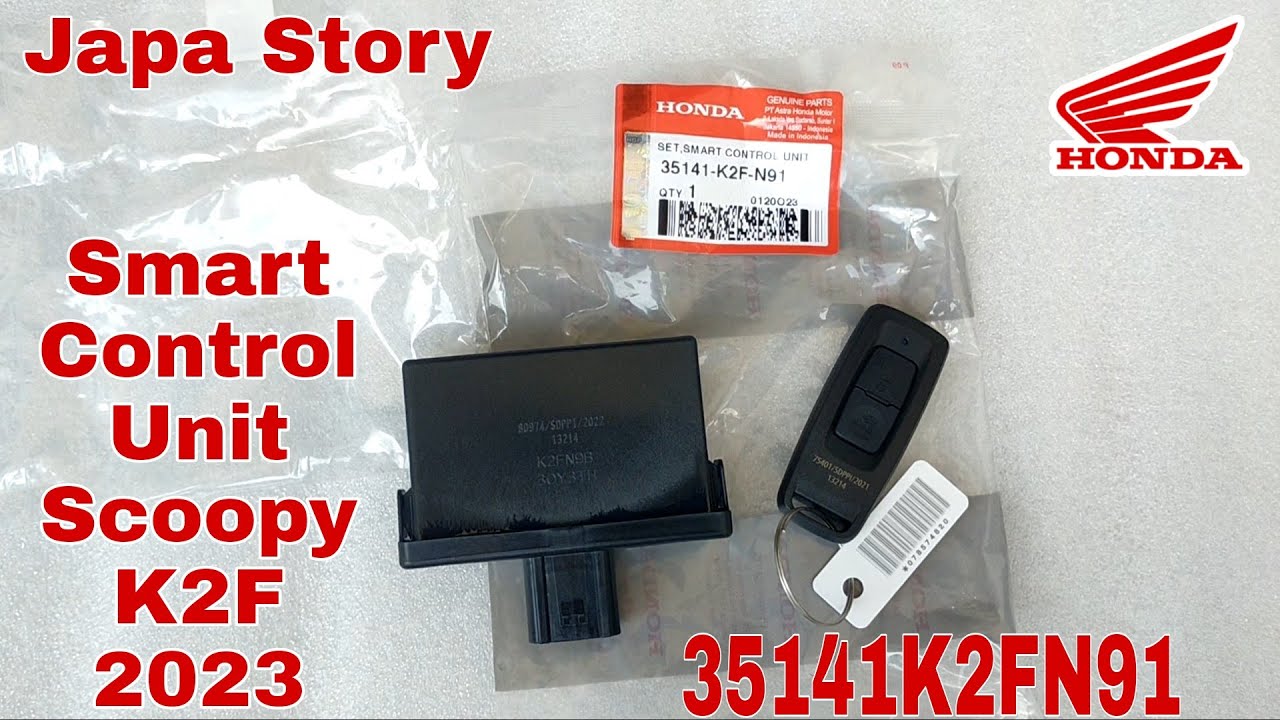 35141K2FN91 Set Smart Control Unit Honda Scoopy K2F 2023 SCU SCOOPY K2F ...
