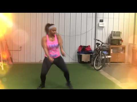 ZUMBA! Alexa Hunt Shows us how its done. Alpha Revolution Training ...