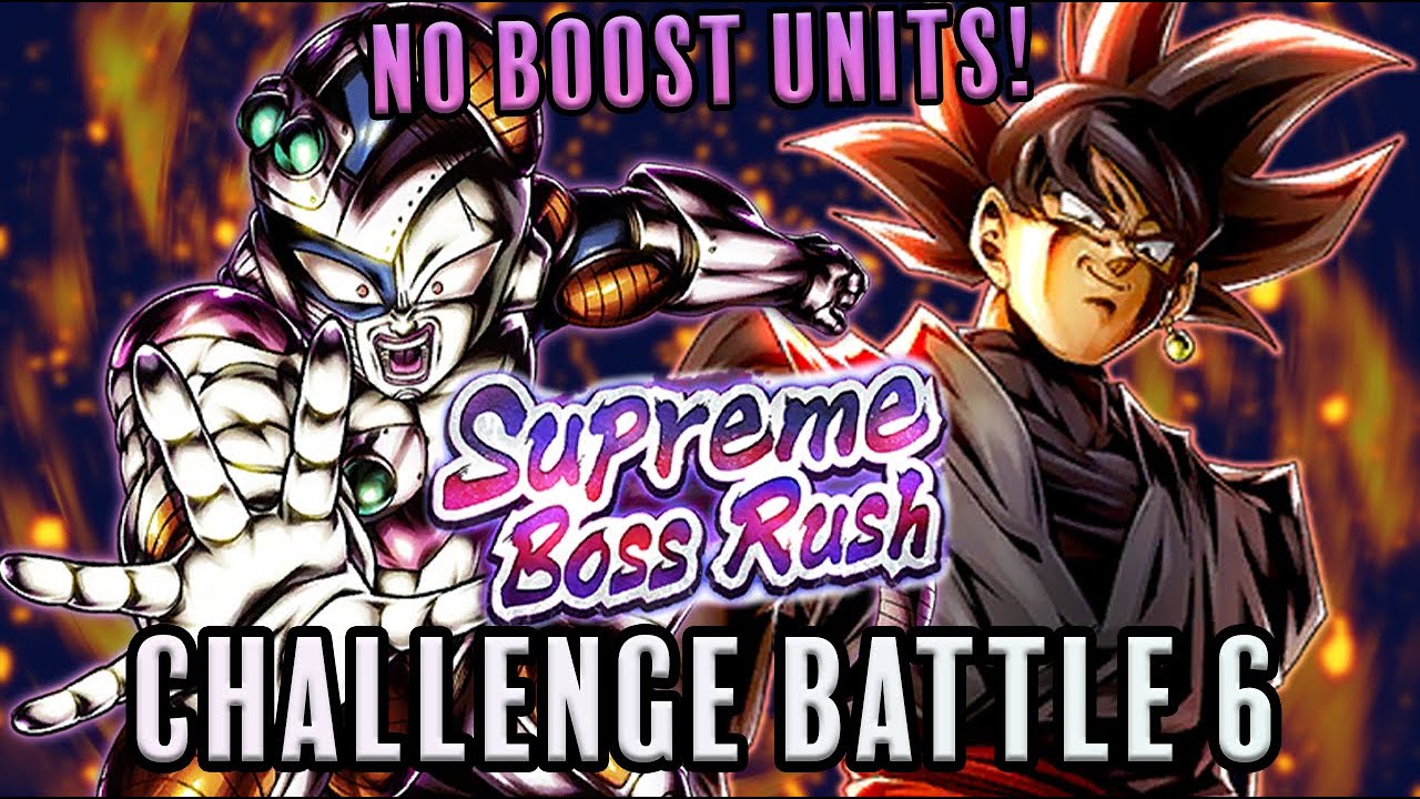 How to Beat Supreme Boss Rush 6 Without Boost Units | Baby Vegeta | Dragon Ball Legends - YouTube