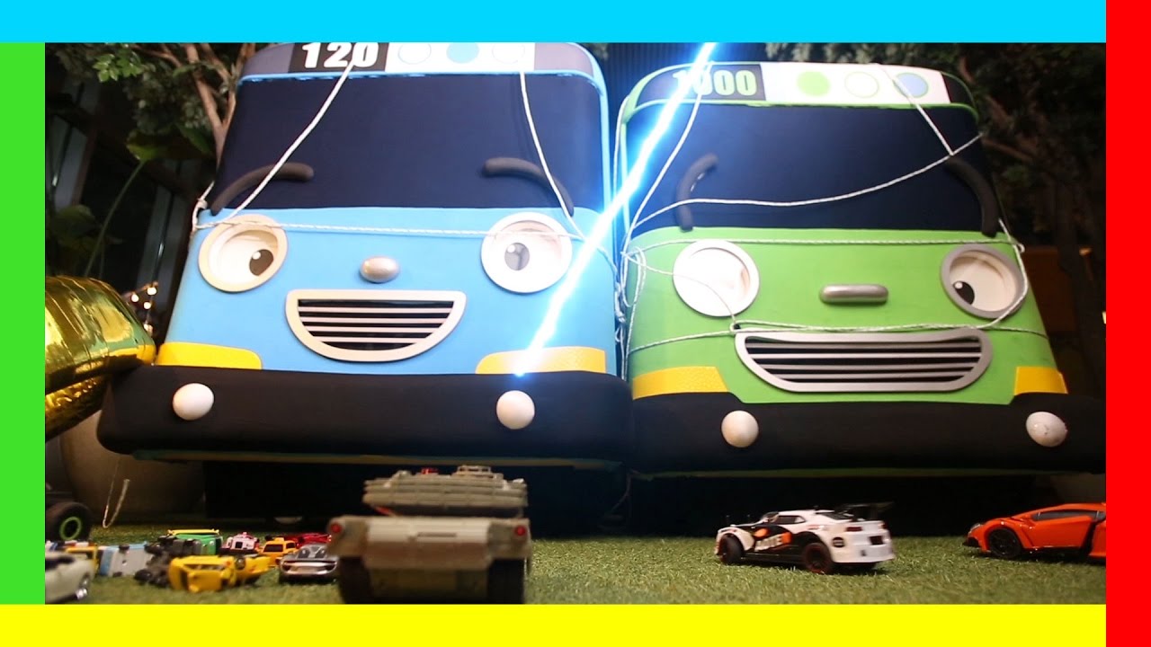 Tayo in Wonderland l Tayo in Real Life #5 l Tayo the Little Bus - YouTube