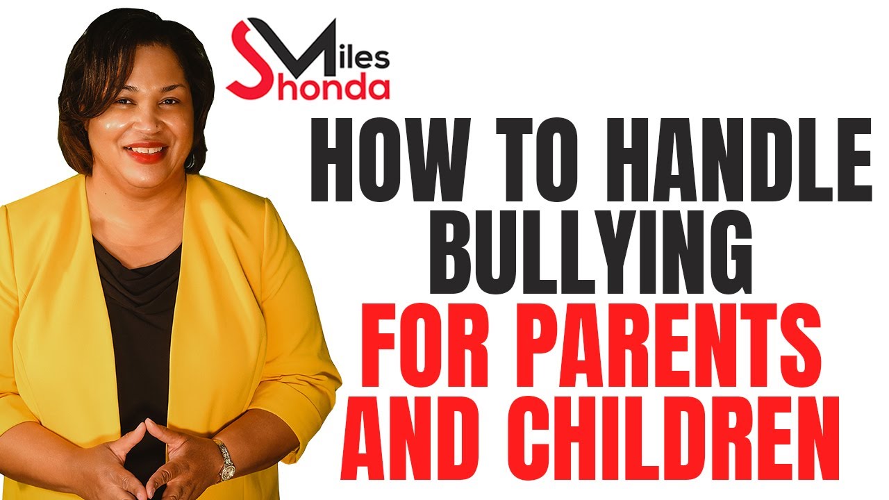 How to handle bullying for parents and children - YouTube