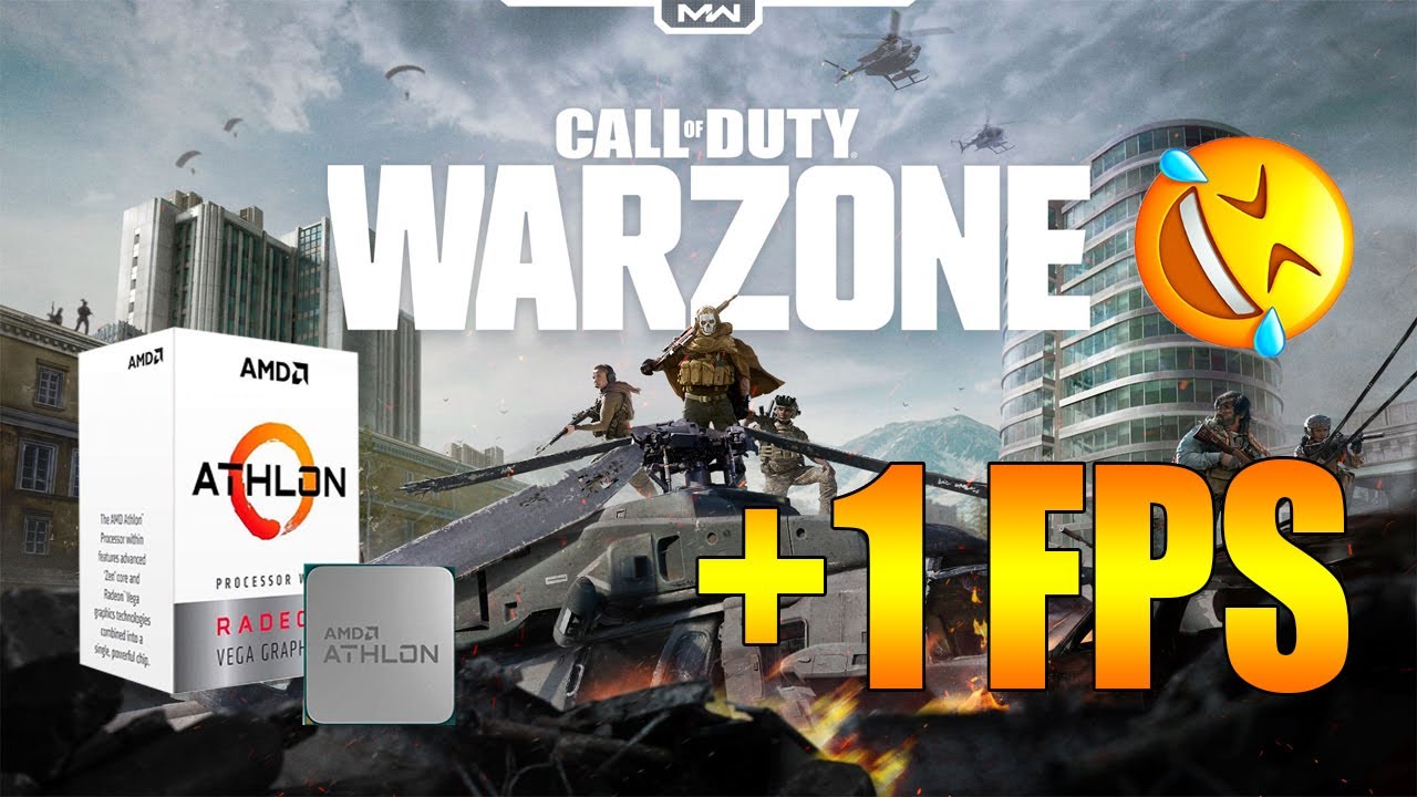 Rendimiento Call Of Duty WARZONE con Athlon 3000g 2021 - YouTube