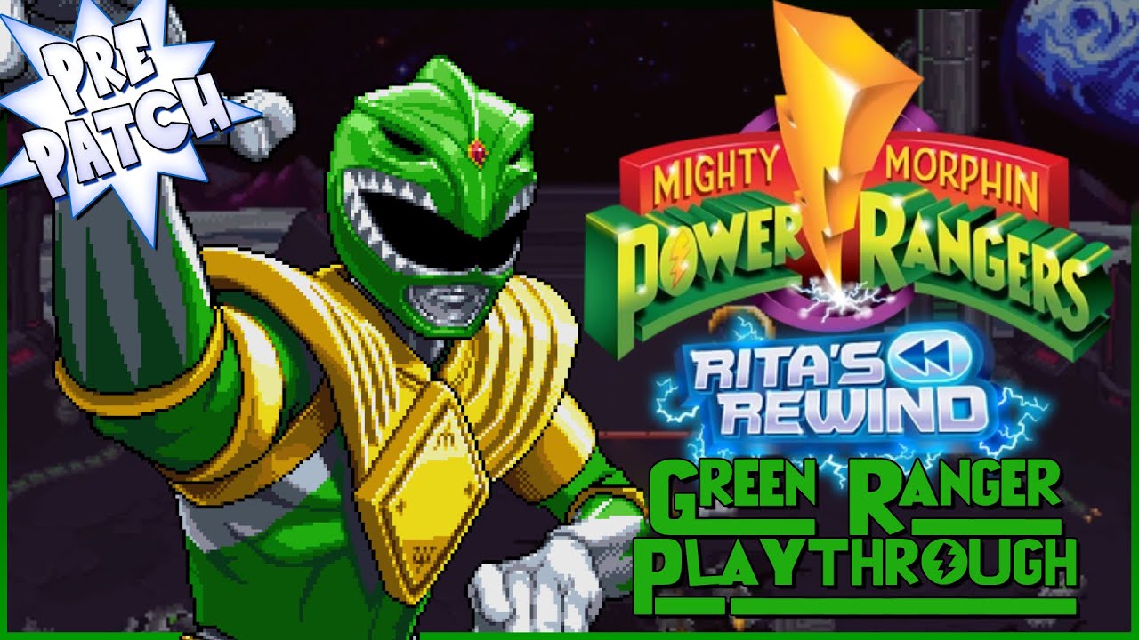 (Pre-Patch) Mighty Morphin Power Rangers: Rita's Rewind Green Ranger ...