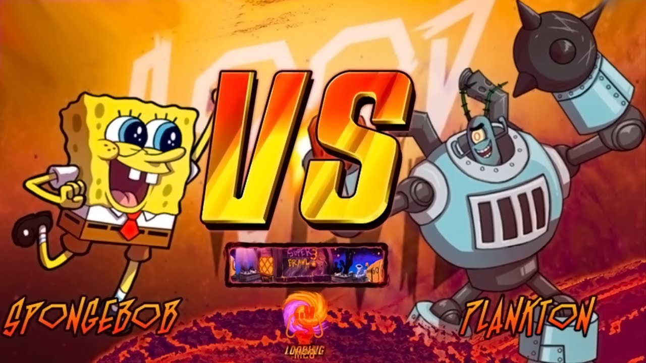 Super Brawl 3 Good vs Evil Hard Tournament - Spongebob Squarepants vs ...