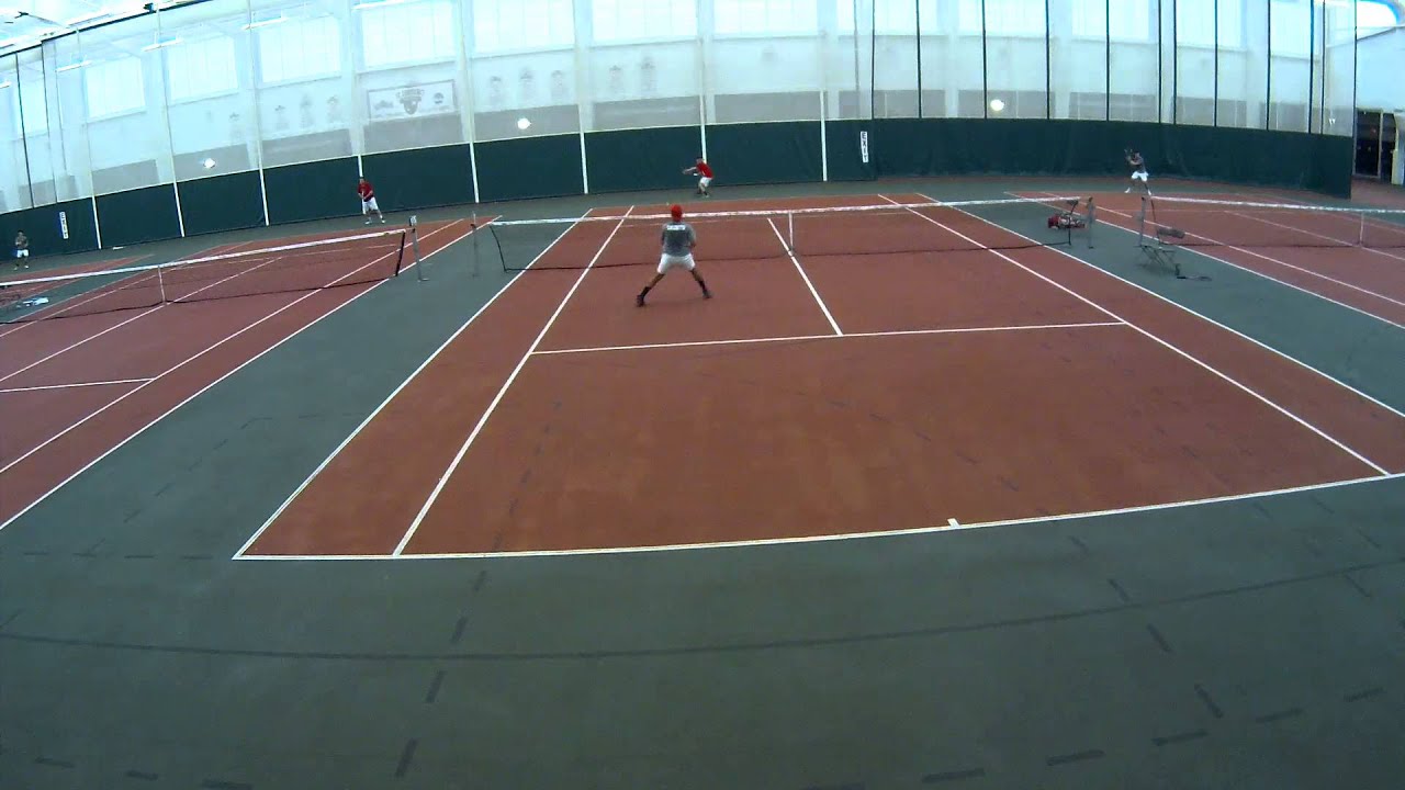 St. Lawrence Men's Tennis vs Oneonta State 2/20/16 - YouTube