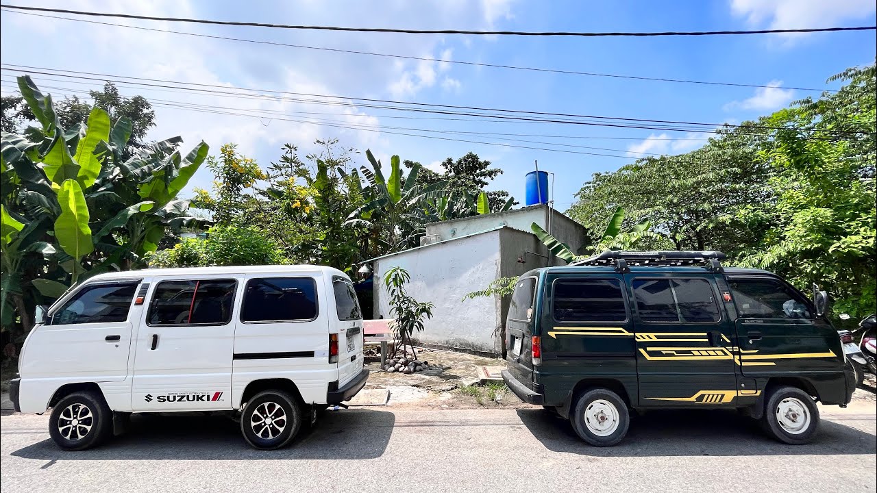 Review chiếc Suzuki Carry sản xuất năm 1999 của Idol Hải Đăng ( Ngã Tư Ga) - Su Cóc gần 25 tuổi ...