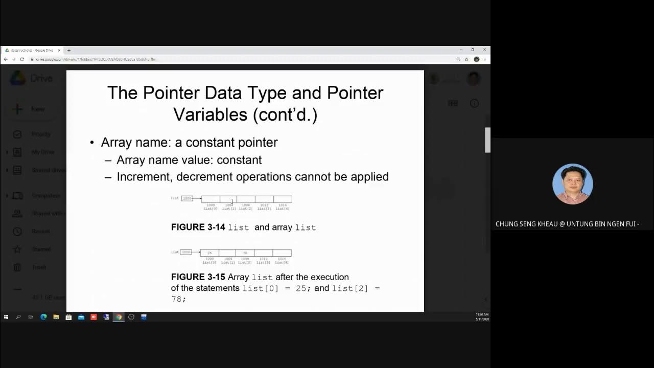 Chapter 3- Pointers and Array-Based Lists - YouTube
