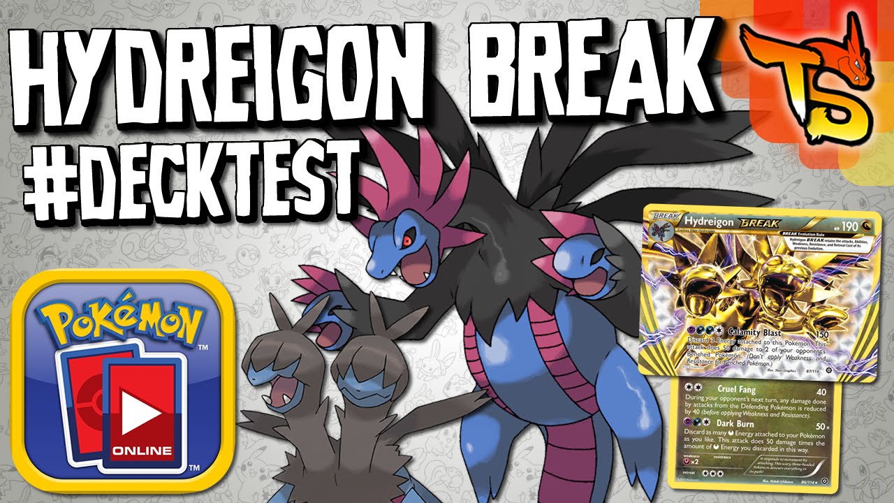 Pokémon TCG - Hydreigon BREAK Deck! #DECKTEST - YouTube