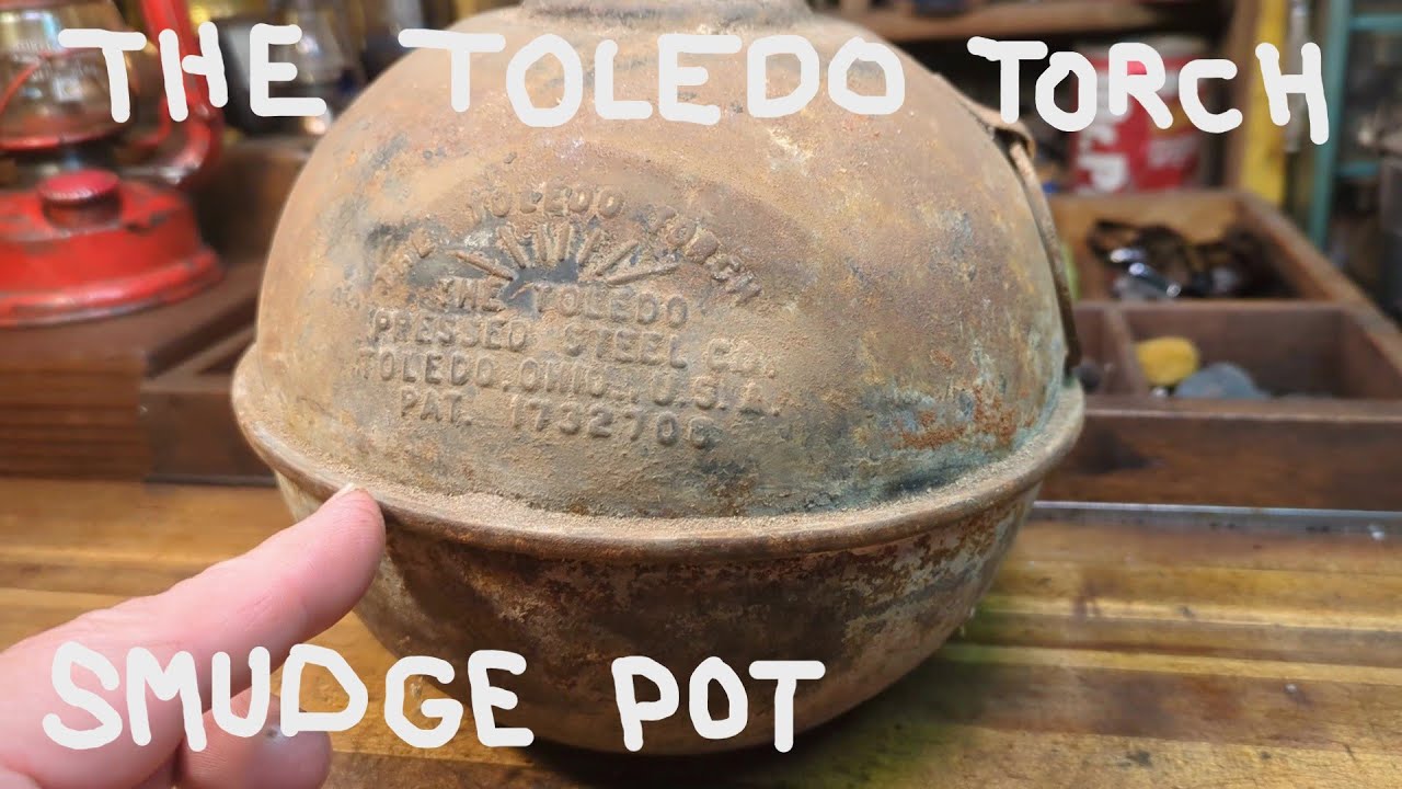THE TOLEDO TORCH, smudge pot clean-up and look over - YouTube
