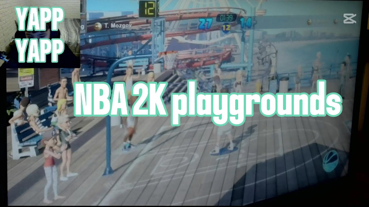 Playing NBA 2K playground for the first time in a long time - YouTube