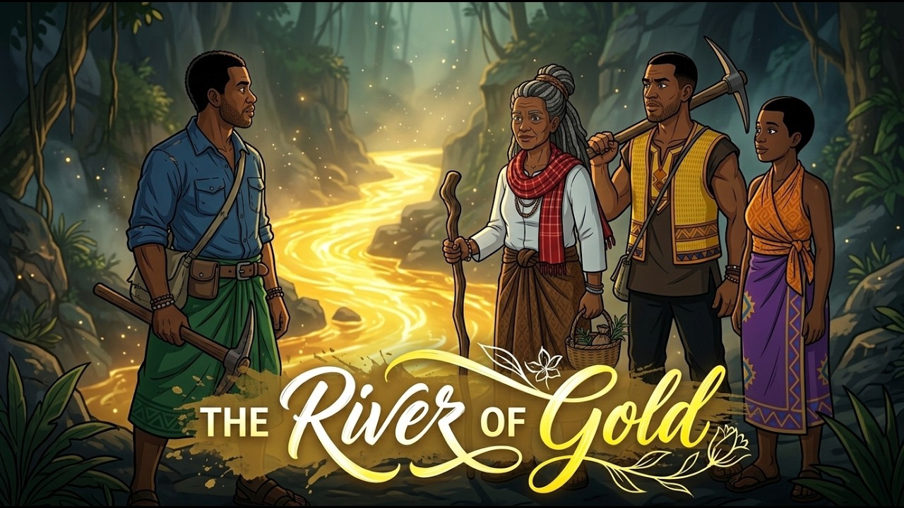 THE RIVER OF GOLD! Biggest Treasure Hunt EVER! | DNS Cartoons Series ...