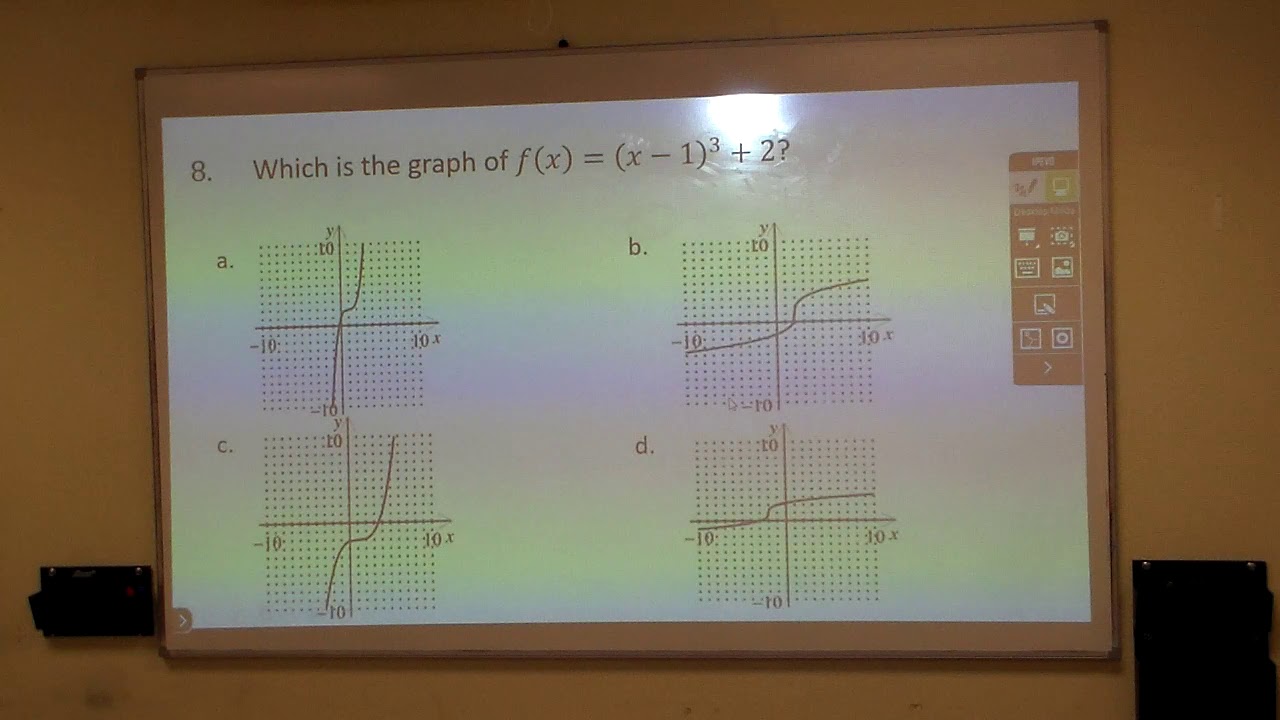 Cubic Functions Test Review 6 to 9 - YouTube