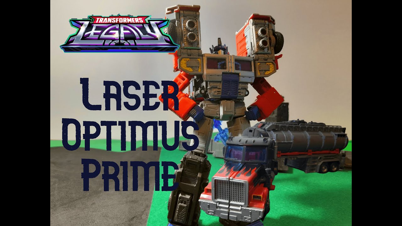 Transformers Legacy Laser Optimus Prime [Review] - YouTube