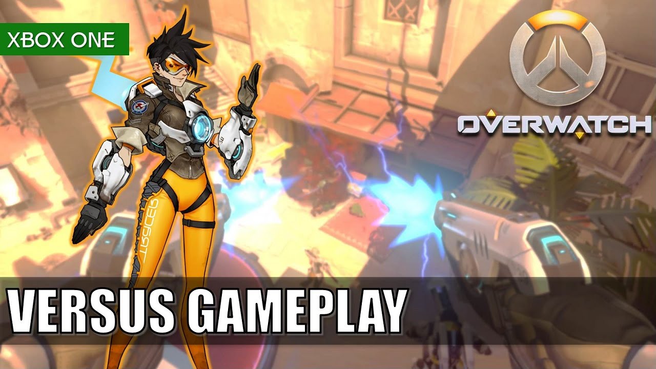 Overwatch Xbox One Versus Gameplay as Tracer - Assault Attack on ...