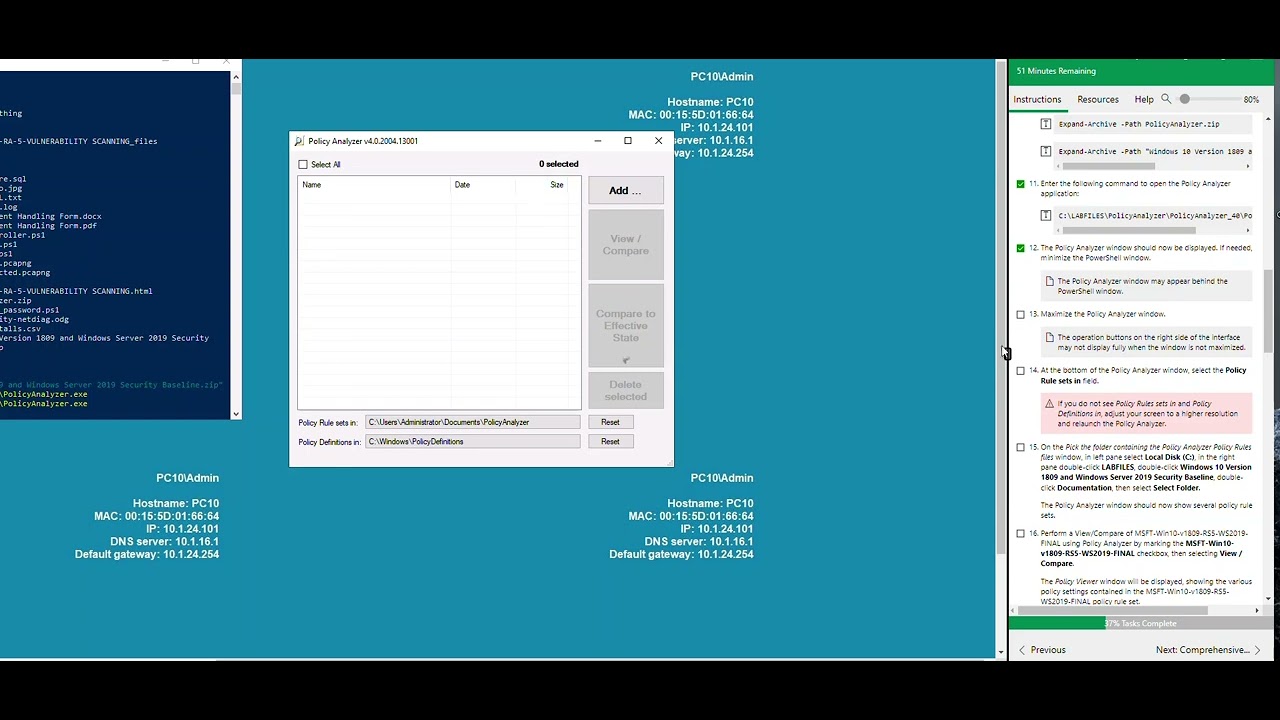 LAB 01 Performing a gap analysis - YouTube