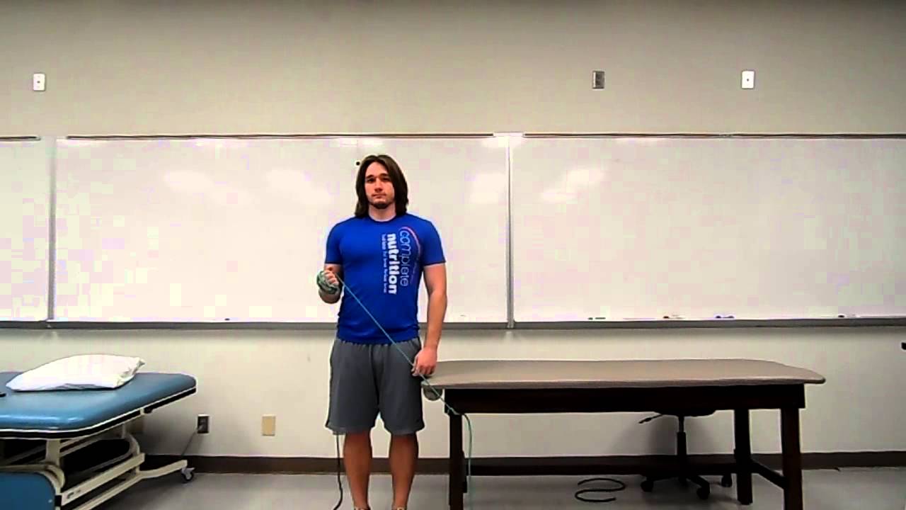 Active Resisted External Rotation - YouTube