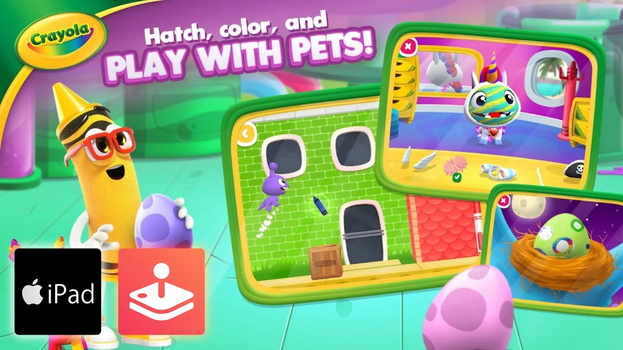 Crayola Create and Play+ One of the Best Apple Arcade Games for Kids ...
