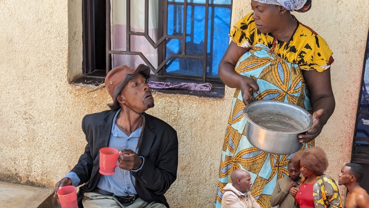 INKURU YA YOHANA EP 18: BIJIYOBIJA ararwanira ibiryo n'umugore, Abana ...