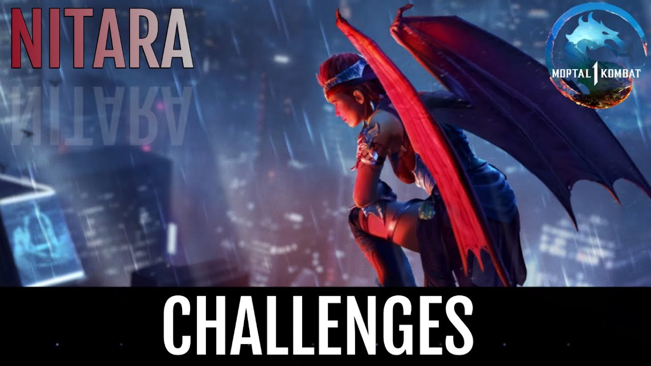 Mortal Kombat 1 || Nitara || Challenges - YouTube
