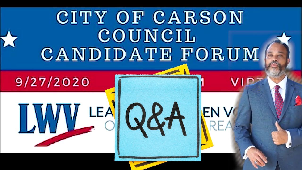 League of Women Voters Candidate Forum - Carson City Council - YouTube
